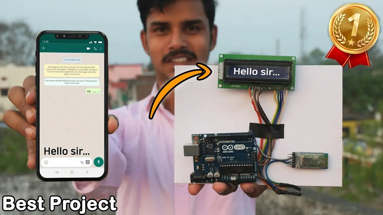 Smart Notice Board | Wireless Notice Board | Best Science Project Kit ...