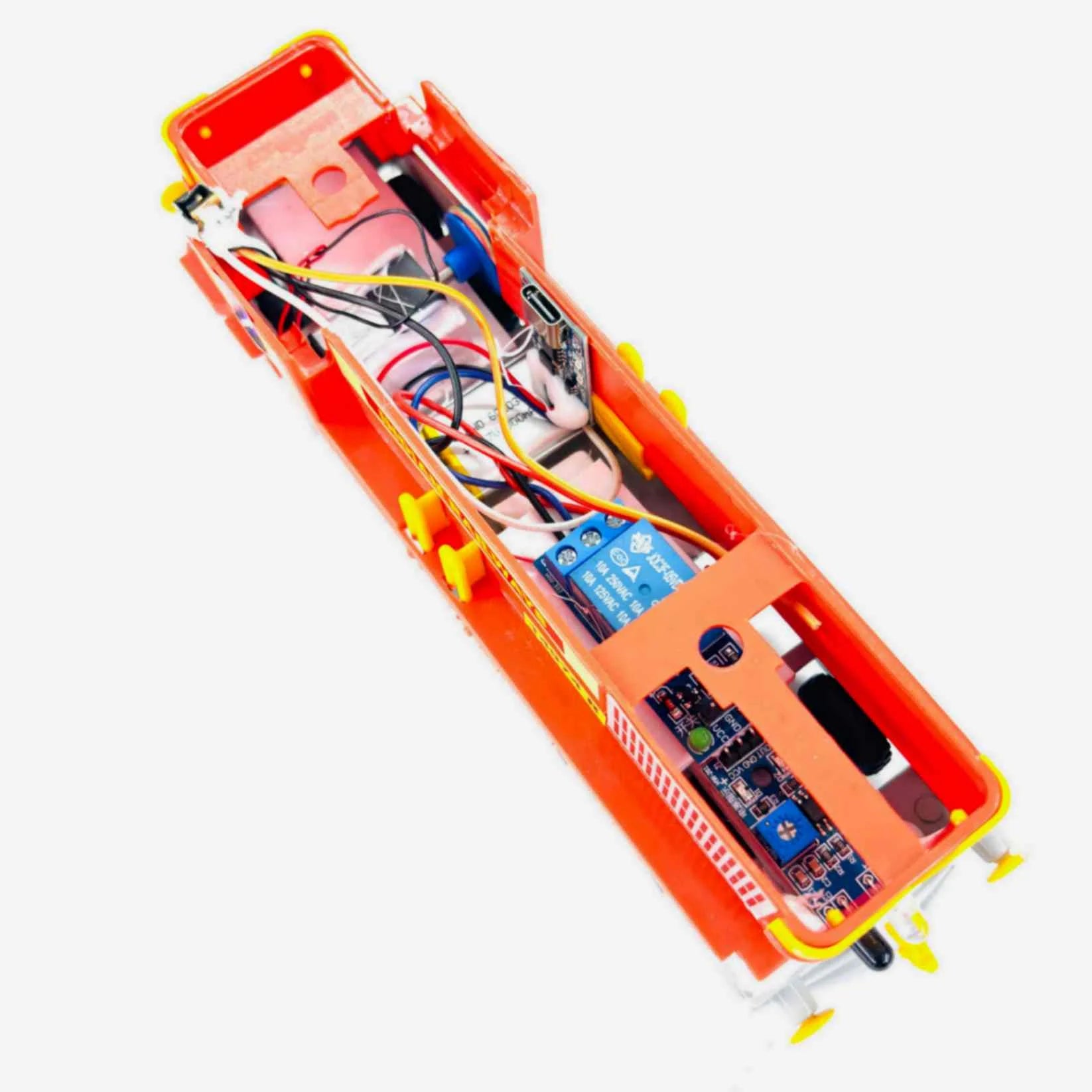 Smart Train Engine with Automatic Engine Stop System – Harish Projects